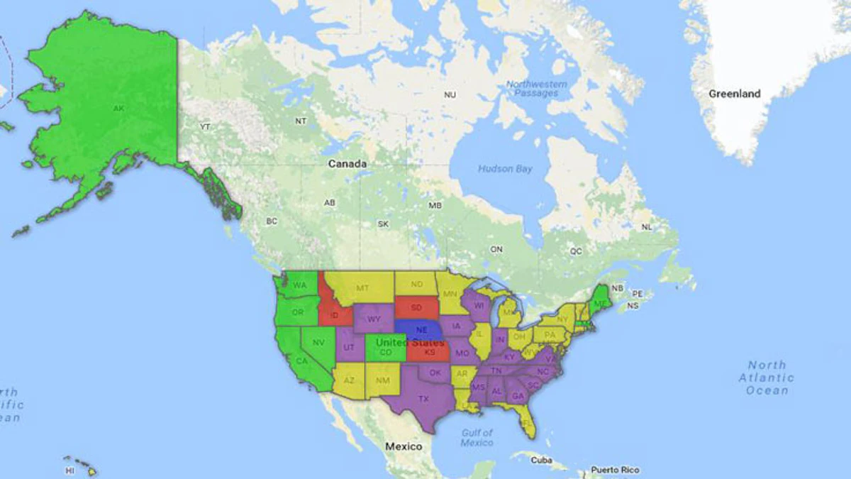 Update Interactive Marijuana Legislation Map Cannabis Business Times