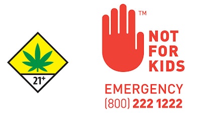 red state warning labels