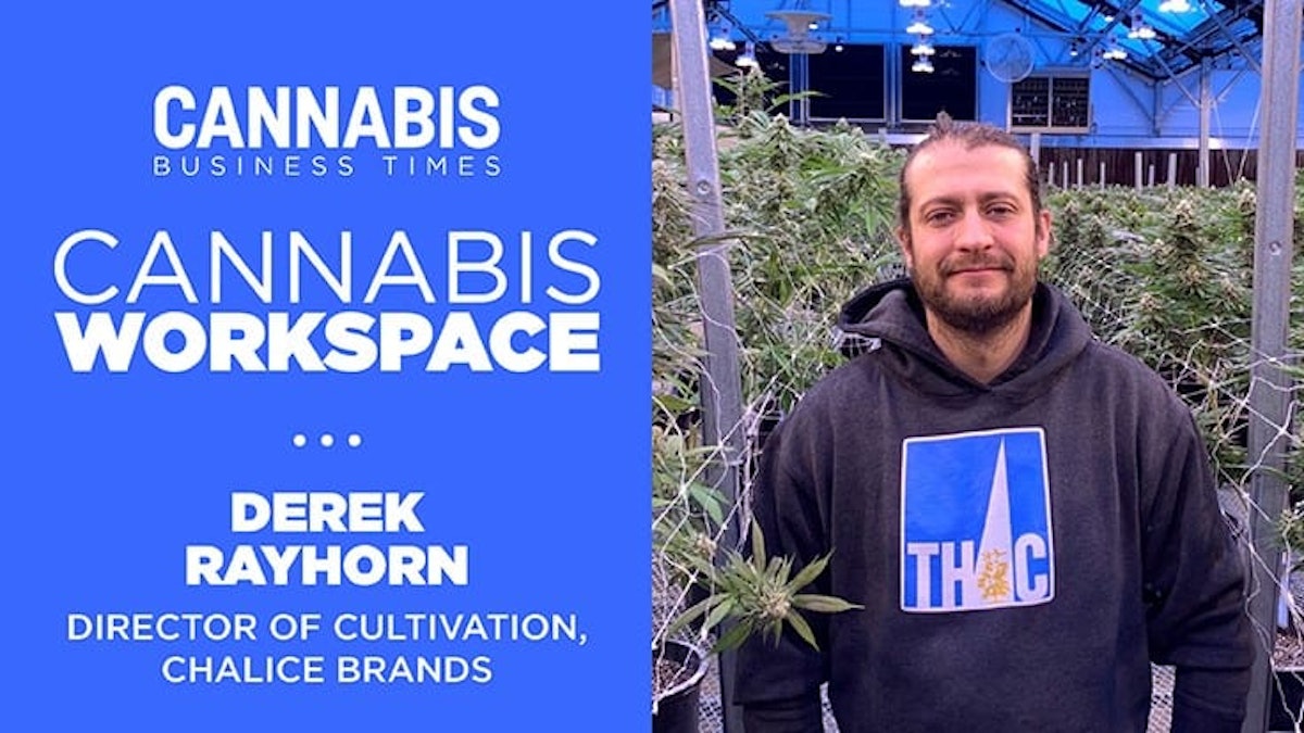 How Chalice Brands’ Derek Rayhorn Works: Cannabis Workspace | Cannabis ...