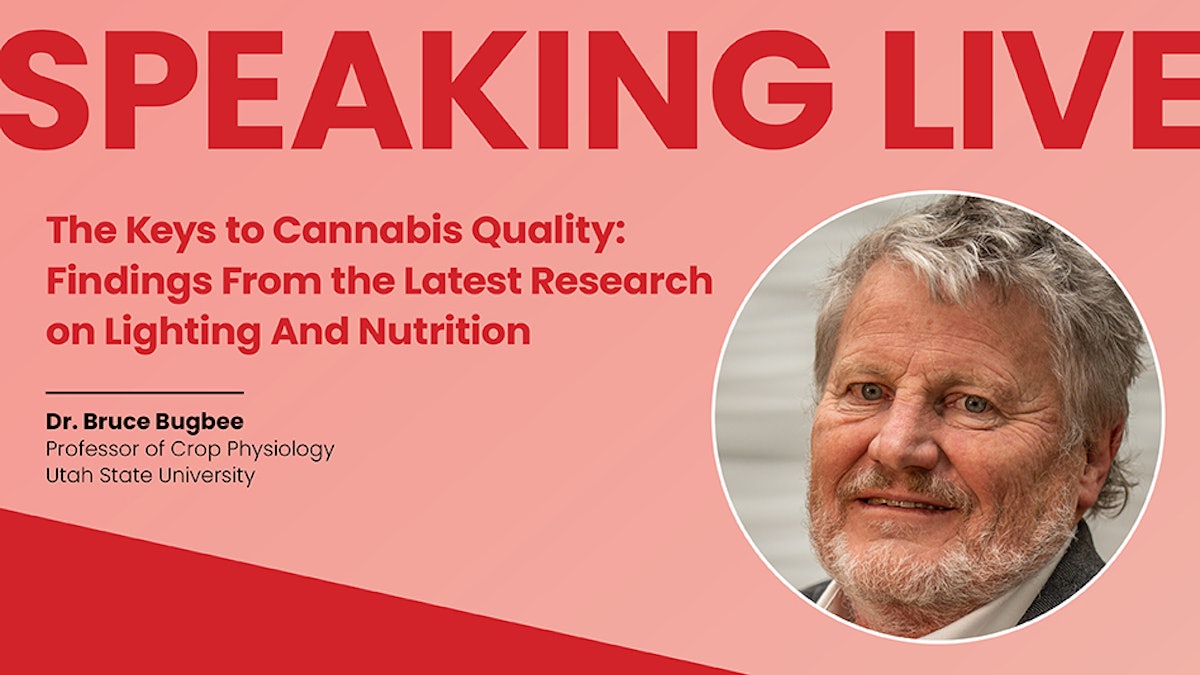 Dr. Bruce Bugbee Returns to Cannabis Conference to Share Latest ...