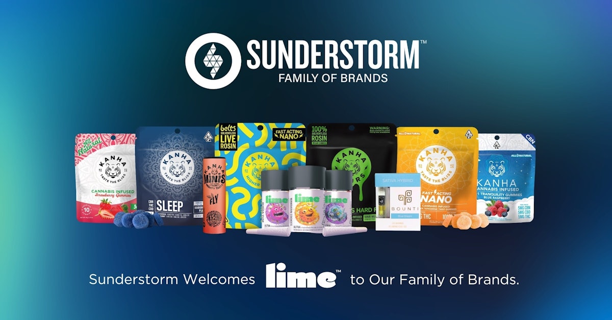 Sunderstorm Acquires Lime, Expanding House of Brands Into Pre-Rolls ...